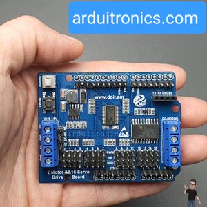 Motor Drive / Shield - Arduino, Raspberry Pi, NodeMCU, IoT, Nvidia, Lora, AI, Machine Learning ...