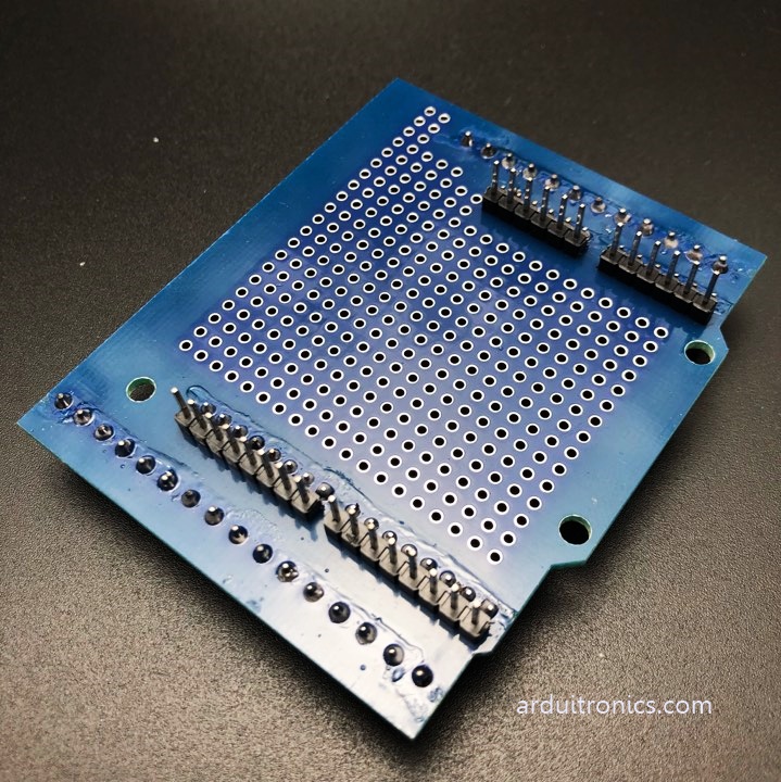 Proto Screw Shield-Assembled (Arduino Compatible) Blue PCB - Arduino, Raspberry Pi, NodeMCU, IoT ...