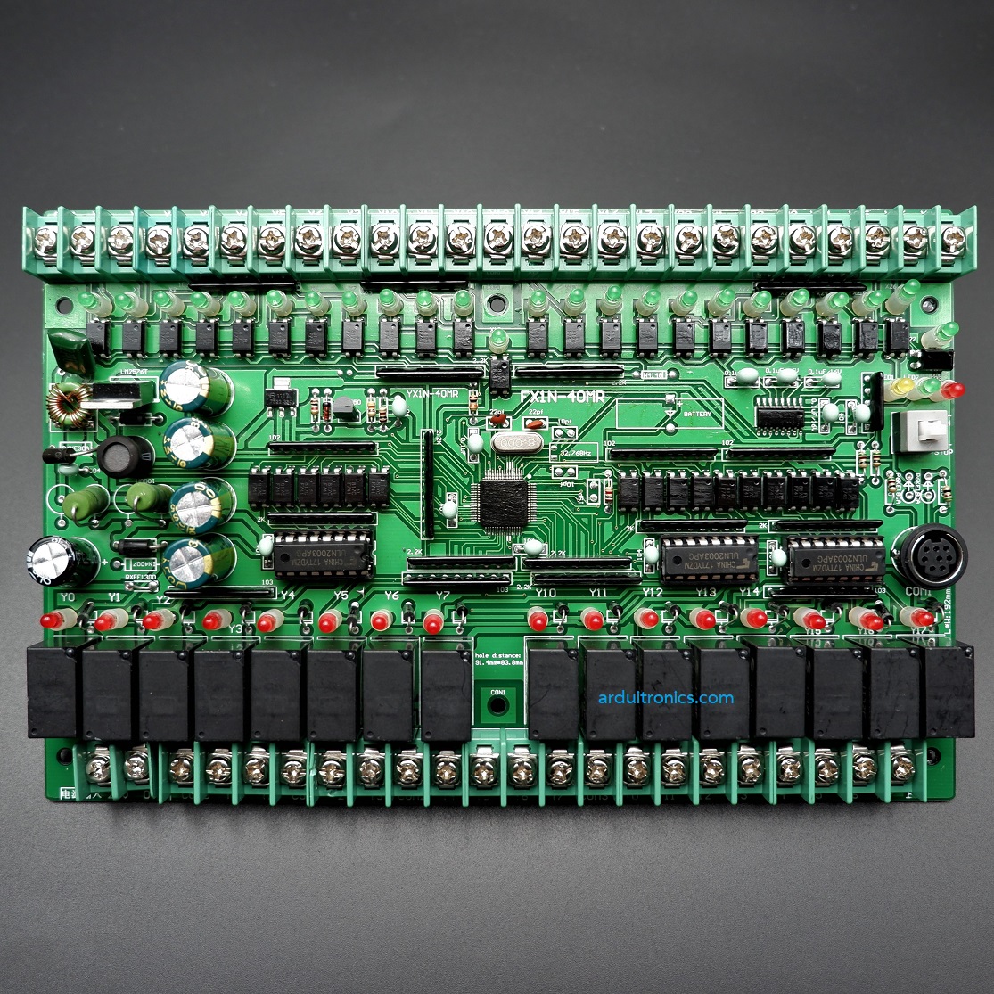PLC (FX1N-40MR) - Arduino, Raspberry Pi, NodeMCU, IoT, Nvidia, Lora, AI, Machine Learning ...