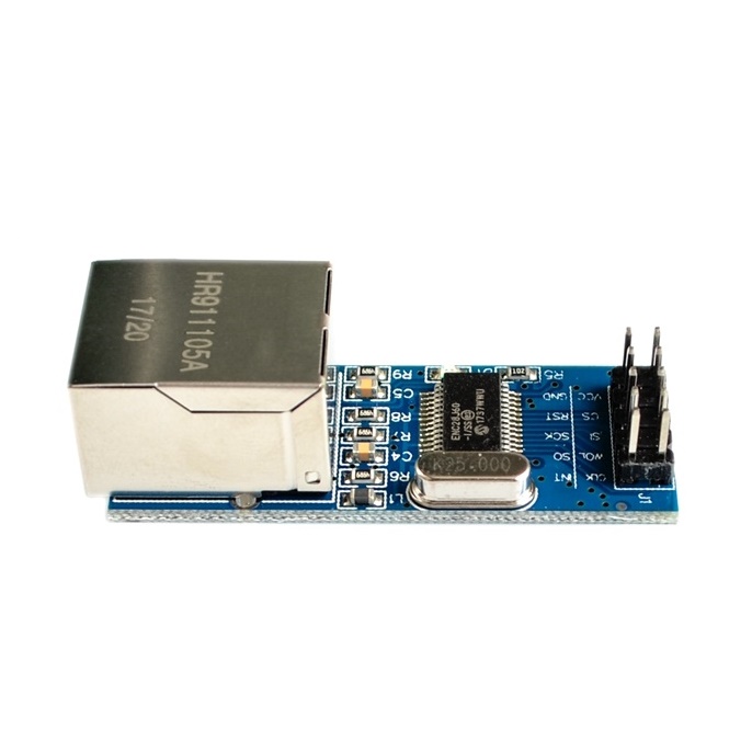 ENC28J60 SPI Interface Ethernet Network Module Mini 51 / AVR / ARM /PIC 3.3V - Arduino ...