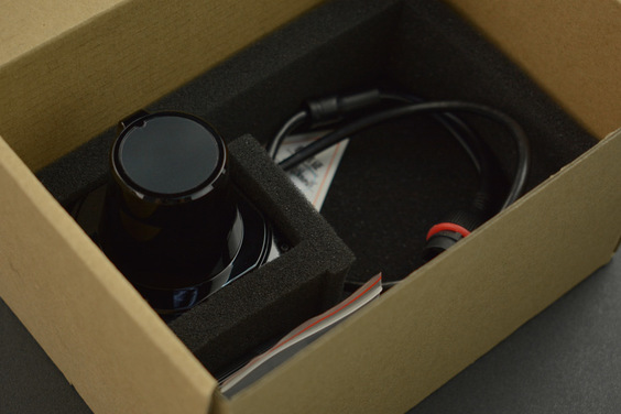 LakiBeam 1S - 270 Degree Industrial-grade Single-line 2D ToF LiDAR (15m, 12V, Ethernet UDP, IP65 ...