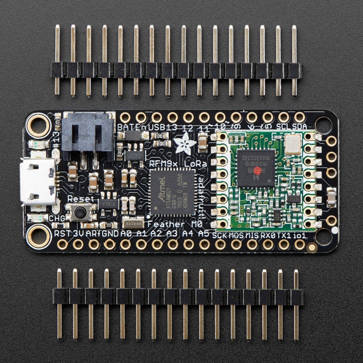 Adafruit Feather M0 RFM96 LoRa Radio - 433MHz - RadioFruit (แท้จาก Adafruit USA) - Arduino ...