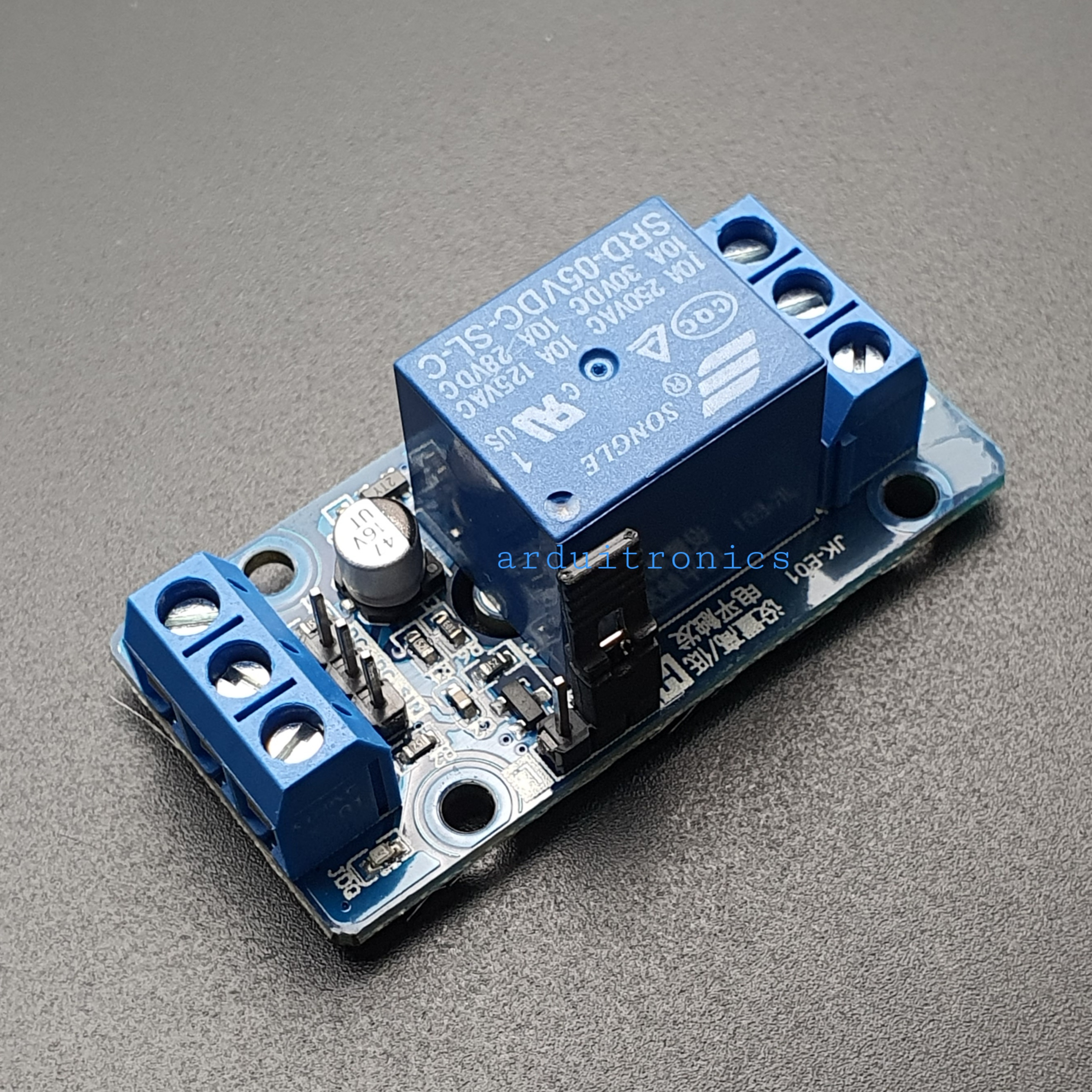 1 Channel Relay Module 5V (High/Low Level Trigger) - Arduino, Raspberry ...