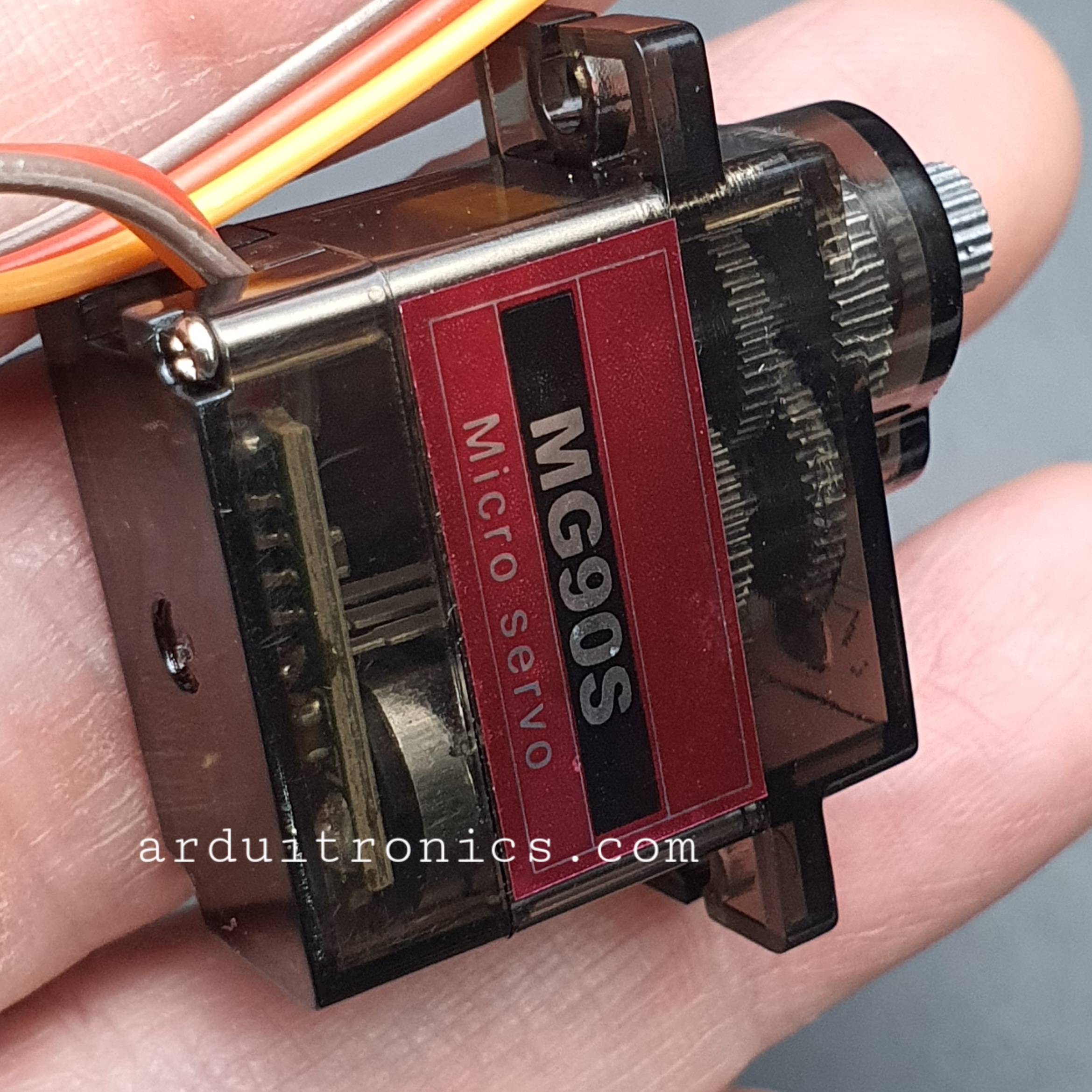 Micro Servo MG90S Metal Gear (180 degree) - Arduino, Raspberry Pi, NodeMCU, IoT, Nvidia, Lora ...