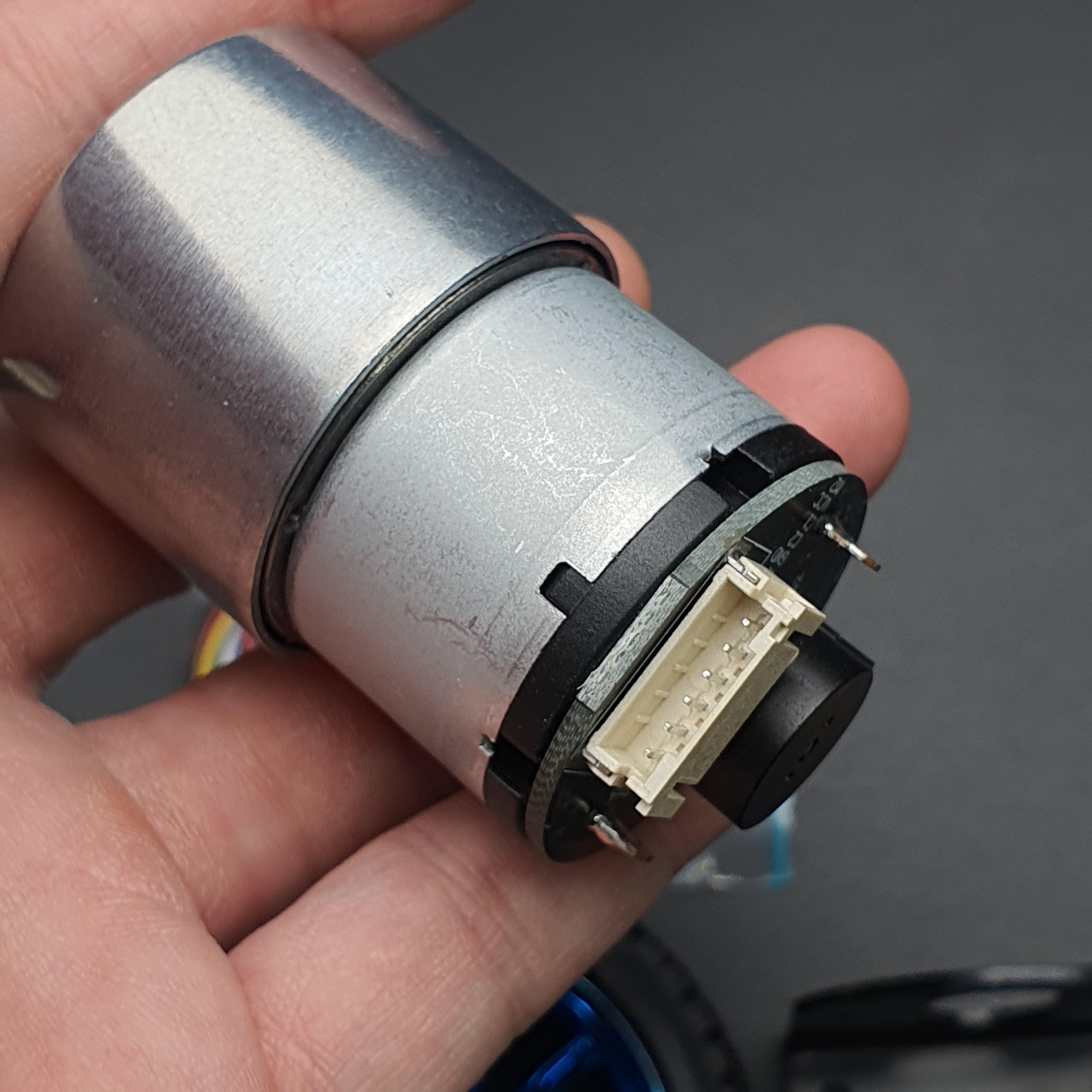 JGB37-520 Encoder Motor Set Kit 6mm Shaft with Mounting Bracket มอเตอร์ ...