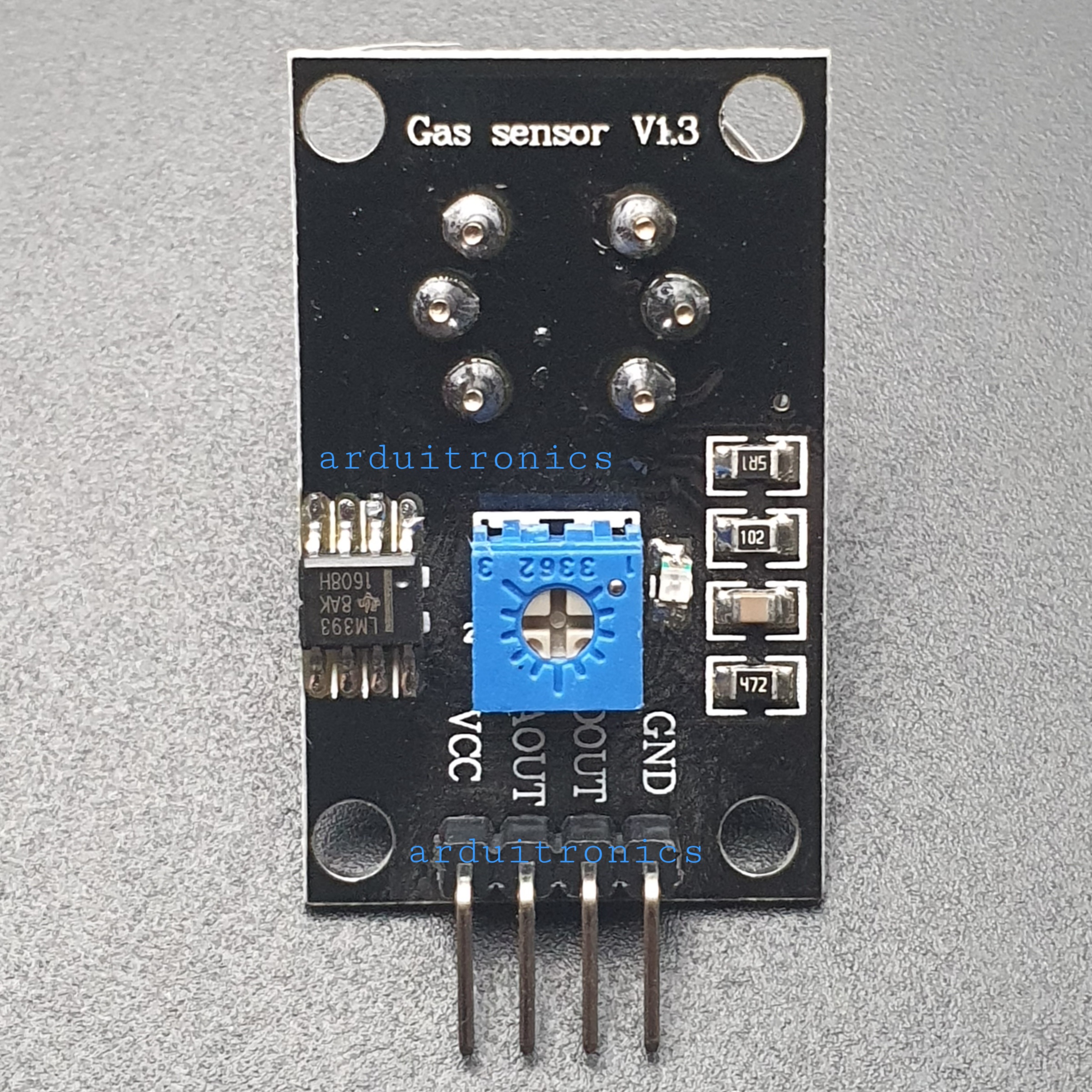 MQ131 Gas Sensor Module (Ozone) MQ-131 Black PCB (10-1000ppm) - Arduino, Raspberry Pi, NodeMCU ...