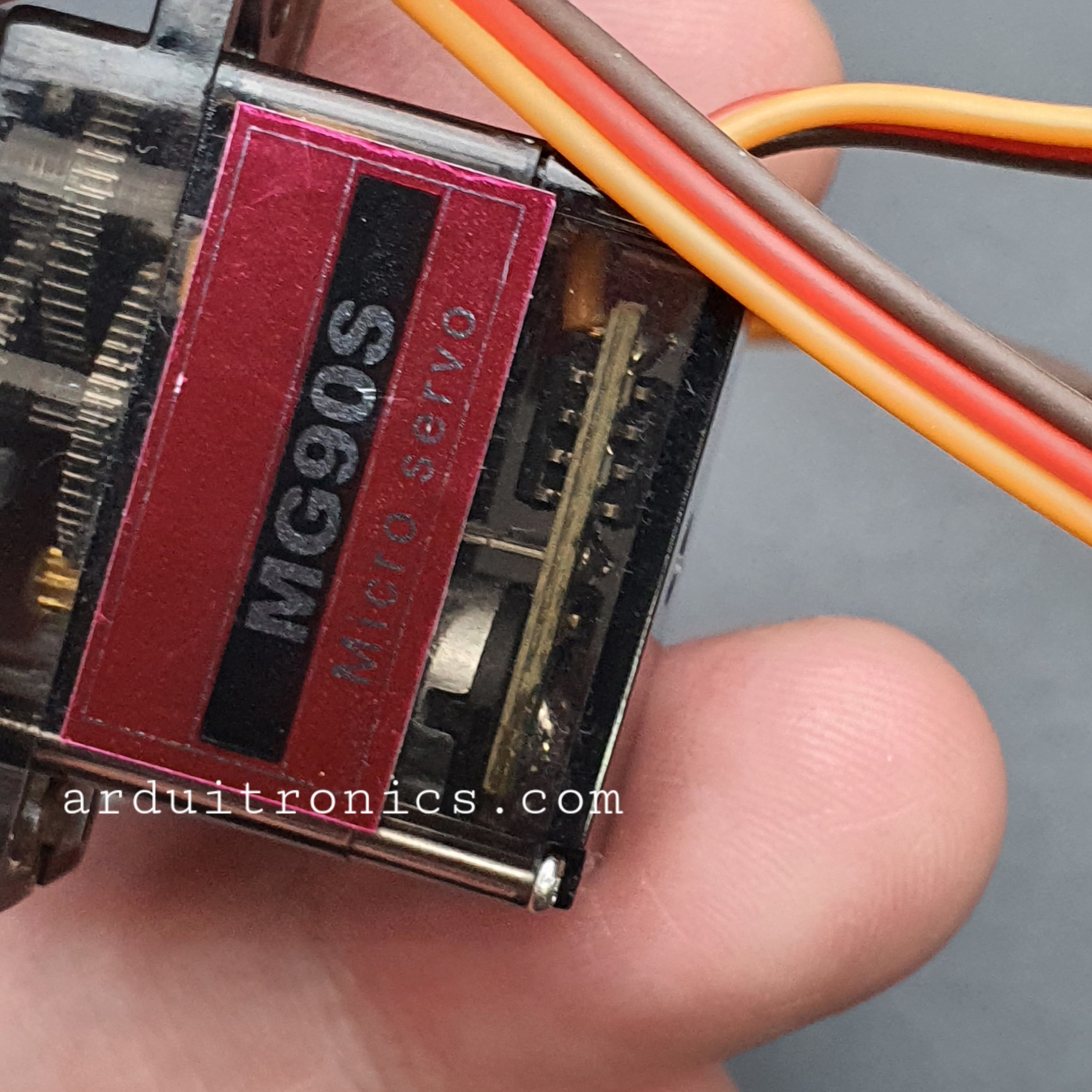 Micro Servo MG90S Metal Gear (180 degree) - Arduino, Raspberry Pi, NodeMCU, IoT, Nvidia, Lora ...