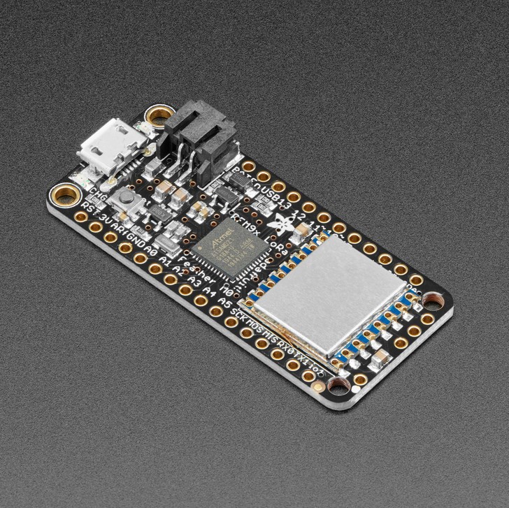 Adafruit Feather M0 RFM96 LoRa Radio - 433MHz - RadioFruit (แท้จาก Adafruit USA) - Arduino ...