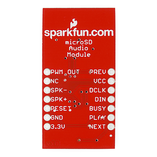 Audio-Sound Breakout - WTV020SD (Sparkfun) - Arduino, Raspberry Pi, NodeMCU, IoT, Nvidia, Lora ...