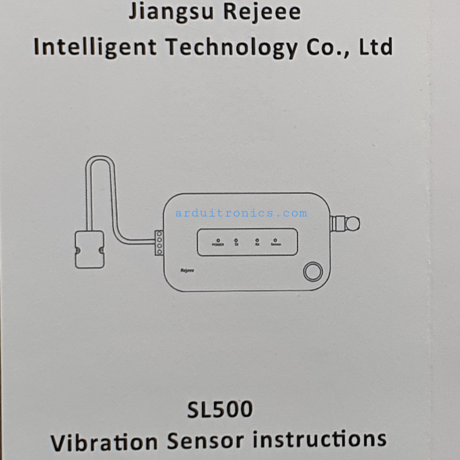 LoRaWAN Vibration Sensor Rejeee SL500AS-TH - Arduino, Raspberry Pi, NodeMCU, IoT, Nvidia, Lora ...