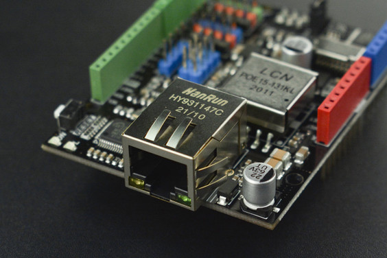 Ethernet and PoE Shield for Arduino - W5500 Chipset - ของแท้ DFRobot - Arduino, Raspberry Pi ...