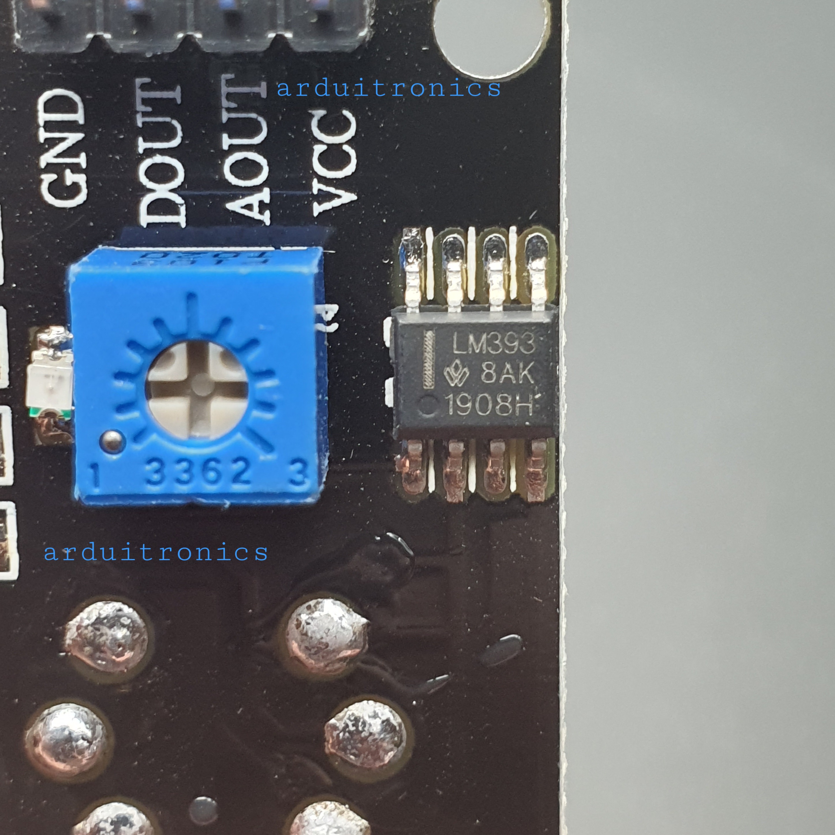 MQ131 Gas Sensor Module (Ozone) MQ-131 Black PCB (10-1000ppb) - Arduino, Raspberry Pi, NodeMCU ...
