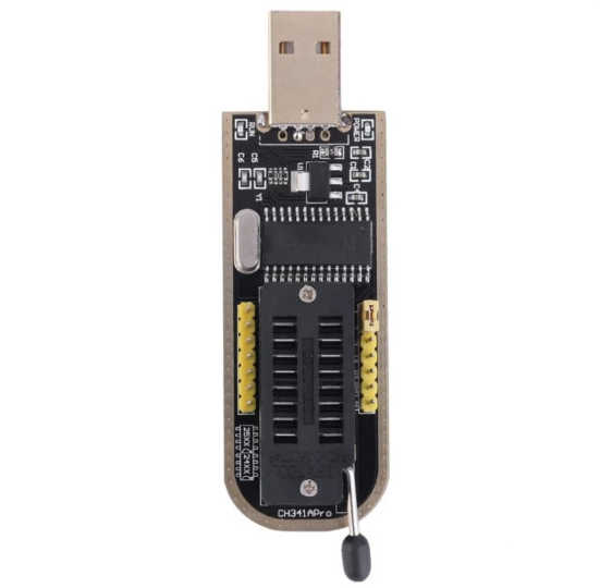 CH341A 24 25 Series EEPROM Flash BIOS USB Programmer + LED Indicator - Arduino, Raspberry Pi ...