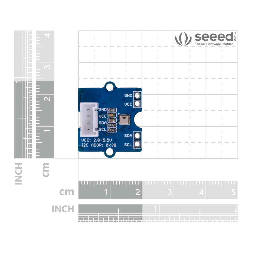 Grove - AHT20 I2C Industrial Grade Temperature and Humidity Sensor มาพร้อม Grove Cable - แท้จาก ...