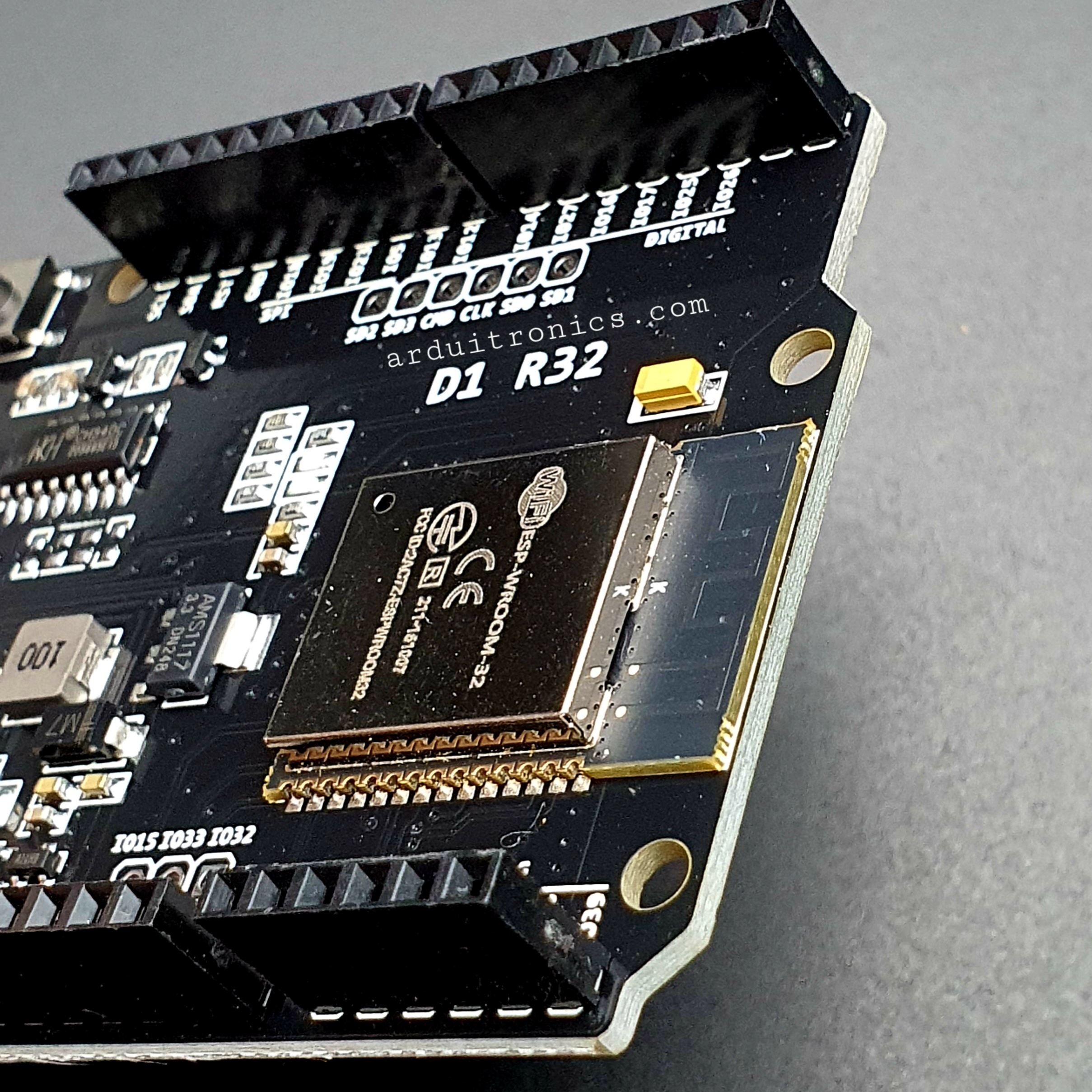 Wemos D1 Esp32 Wi Fi Bluetooth Uno บอร์ด Esp 32 Micro Arduino