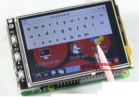 Raspberry Pi 3.2" TFT Touch Screen with Stylus - Arduino, Raspberry Pi, NodeMCU, IoT, Nvidia ...