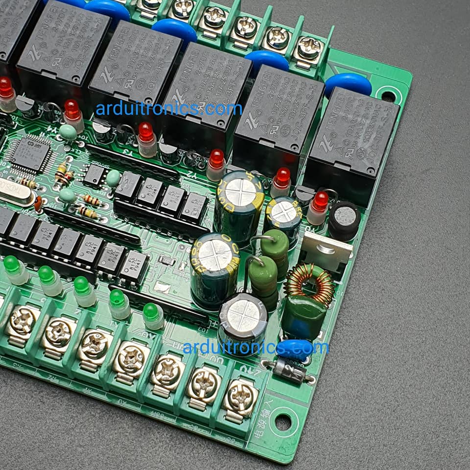 PLC (FX2N-20MR) - Arduino, Raspberry Pi, NodeMCU, IoT, Nvidia, Lora, AI, Machine Learning ...