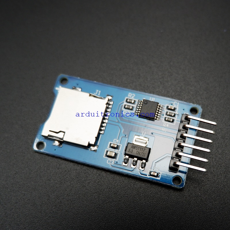 MicroSD Card Adapter - Arduino, Raspberry Pi, NodeMCU, IoT, Nvidia, Lora, AI, Machine Learning ...