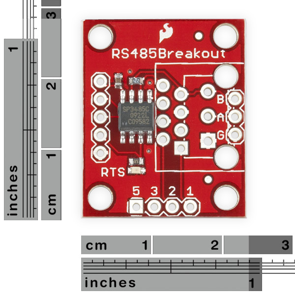 Sparkfun Transceiver Breakout Rs 485 แท้จาก Sparkfun Usa Arduino Raspberry Pi Nodemcu