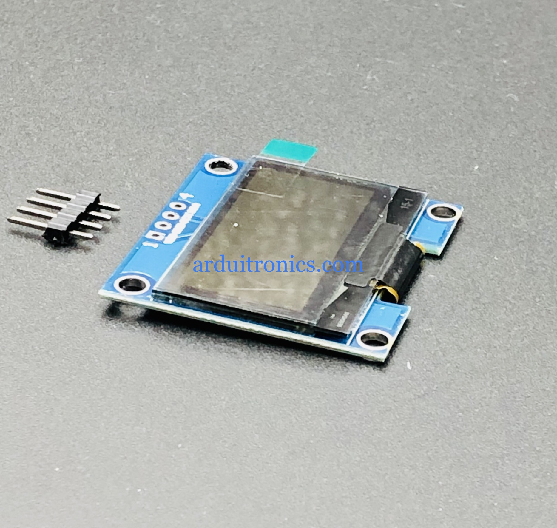 จอแสดงผล Oled 128x64 แบบ I2c ขนาด 13 สีขาว Oled Display I2c Module 13 For Arduino Arduino