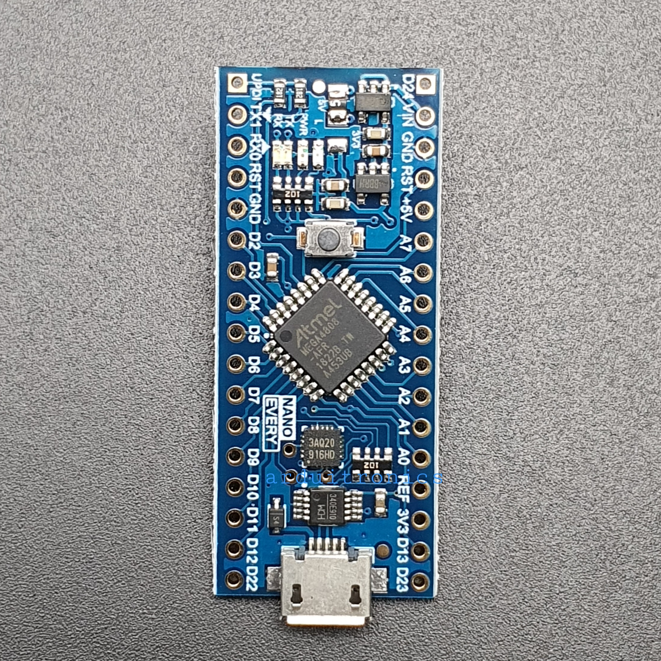 Arduino Nano Every ( Atmel Mega4808 ) with Headers - Arduino, Raspberry ...