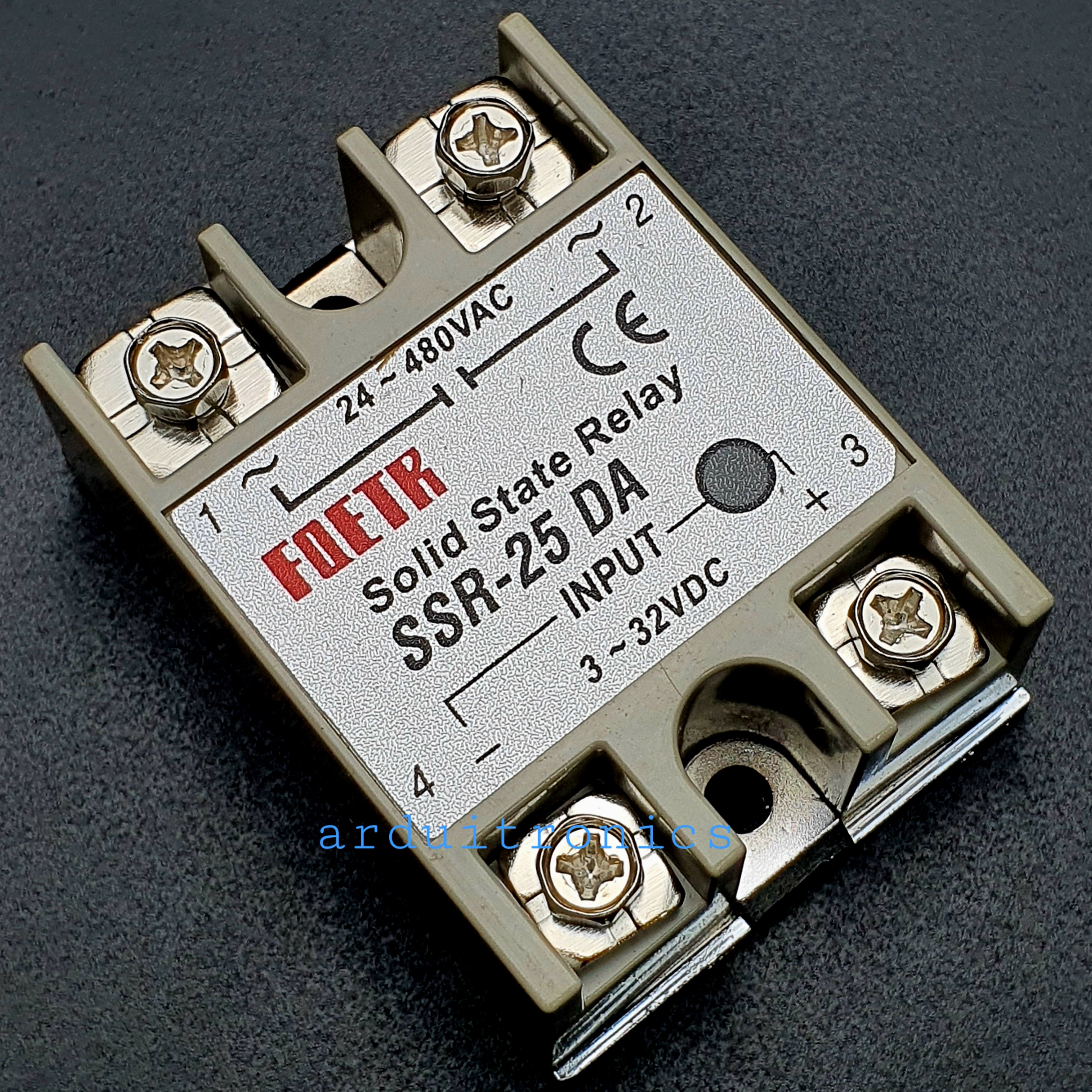 Solid State Relay (SSR) 25DA - Arduino, Raspberry Pi, NodeMCU, IoT, Nvidia, Lora, AI, Machine ...