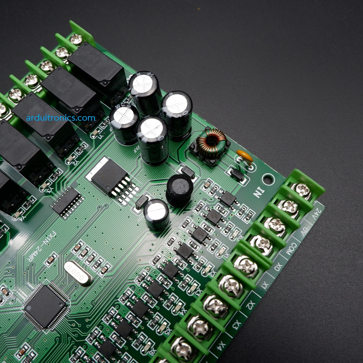 PLC (FX1N-24MR) - Arduino, Raspberry Pi, NodeMCU, IoT, Nvidia, Lora, AI, Machine Learning ...