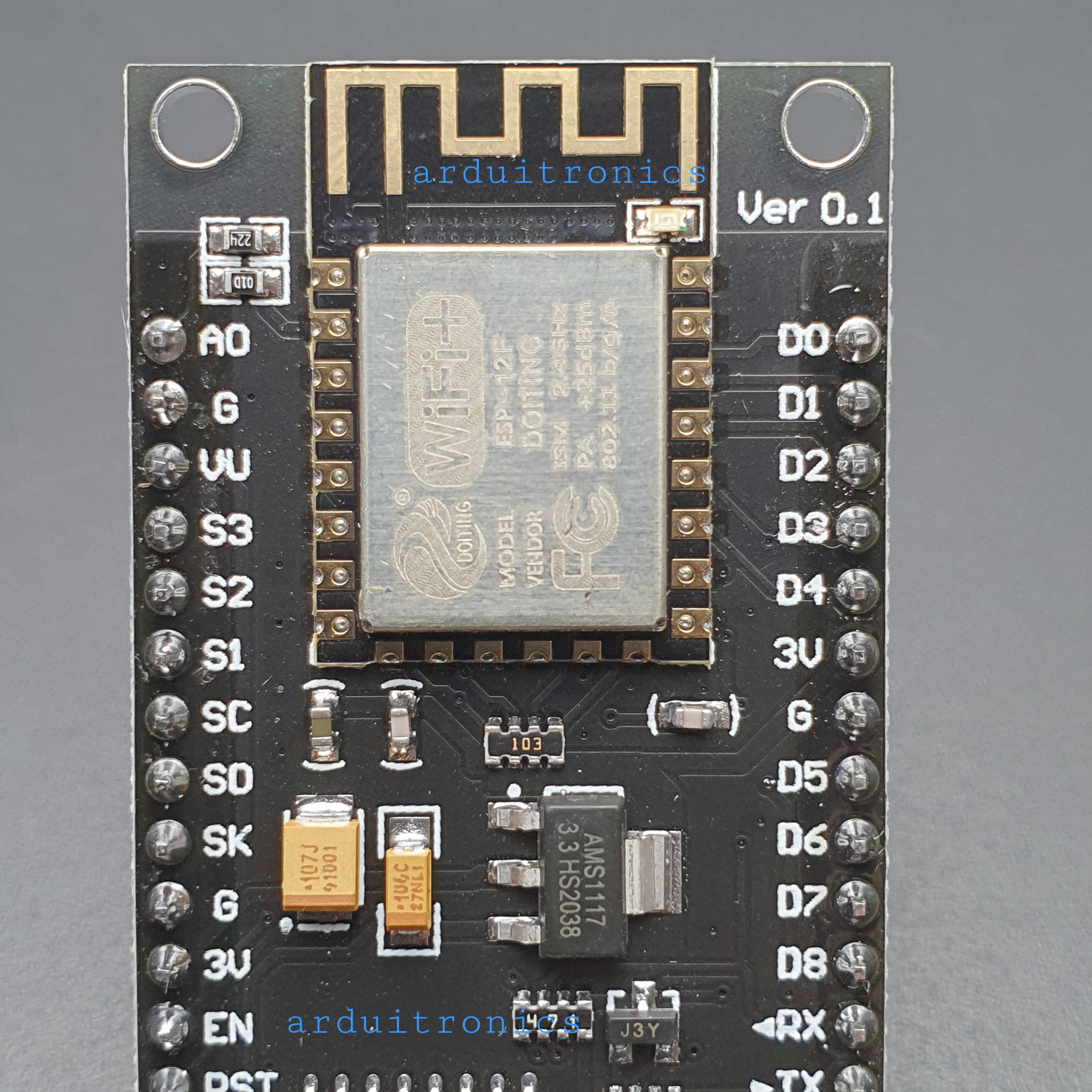 NodeMCU (Version 3) ESP-12F ESP8266-12F (Micro USB) - Arduino, Raspberry Pi, NodeMCU, IoT ...
