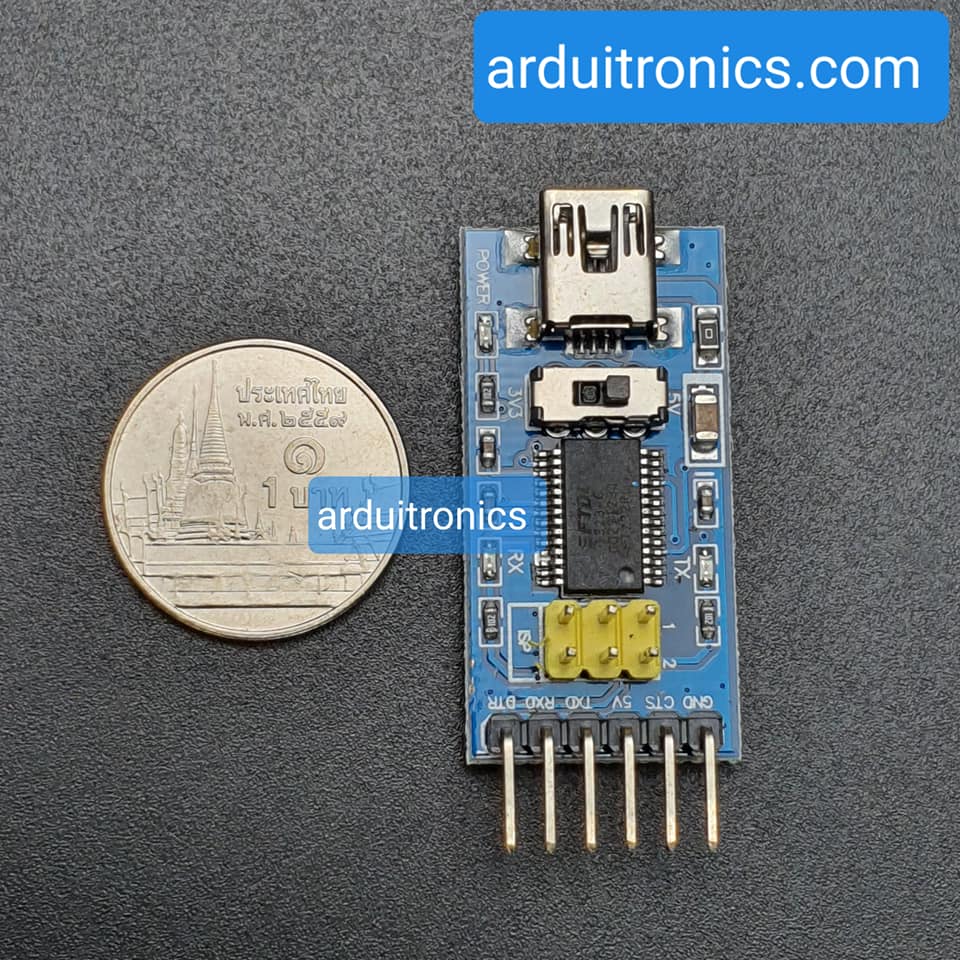 FTDI Platinum Program Downloader USB TTL FT232 Chip - Arduino, Raspberry Pi, NodeMCU, IoT ...