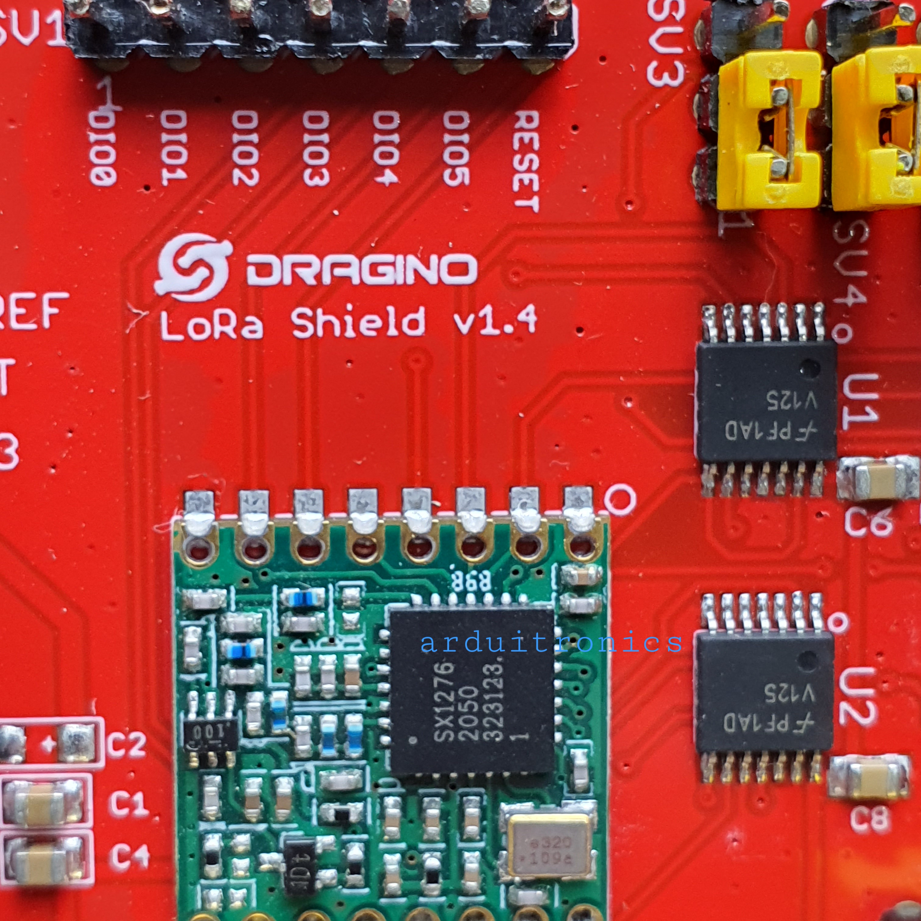 LoRa Shield 868MHz for Arduino Module Lora Shield (แถมเสาอากาศ) - Arduino, Raspberry Pi, NodeMCU ...