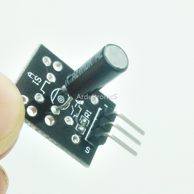 SW-18015P Shock Vibration Switch Sensor Module for Arduino KY-002 เซนเซอร์ตรวจจับการสั่น ...