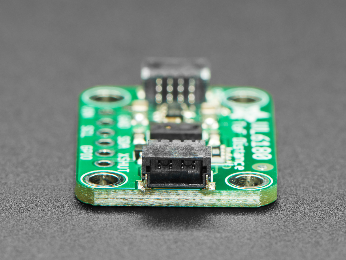 Adafruit VL6180X Time of Flight Distance Ranging Sensor (VL6180) - STEMMA QT - Arduino ...