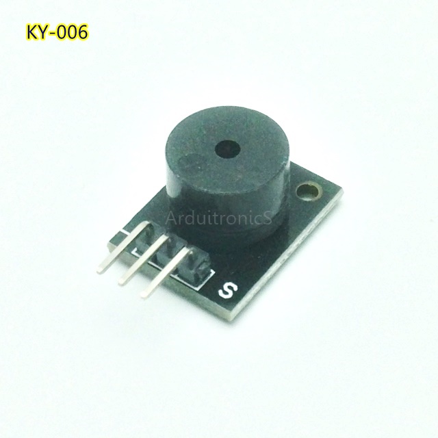 Passive Buzzer Module KY-006 - Arduino, Raspberry Pi, NodeMCU, IoT, Nvidia, Lora, AI, Machine ...