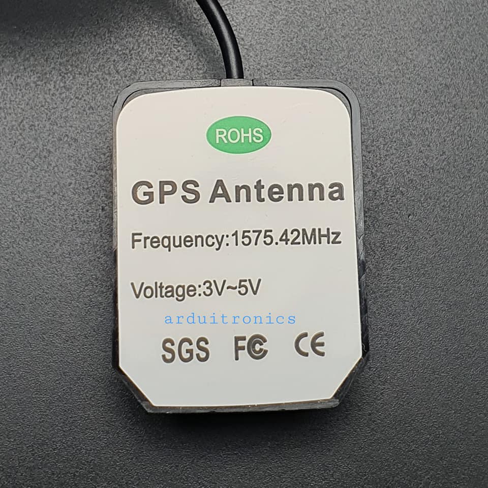 Gps Shield Ublox Neo 6m With Data Logger For Arduino Uno แถมสายอากาศ