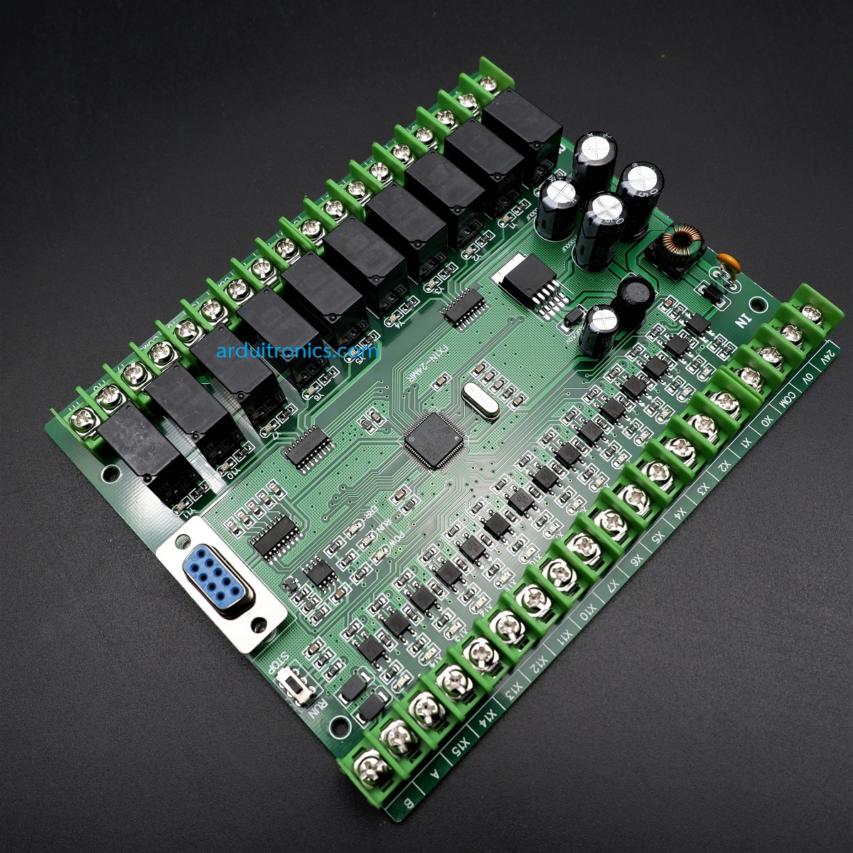 PLC (FX1N-24MR) - Arduino, Raspberry Pi, NodeMCU, IoT, Nvidia, Lora, AI, Machine Learning ...