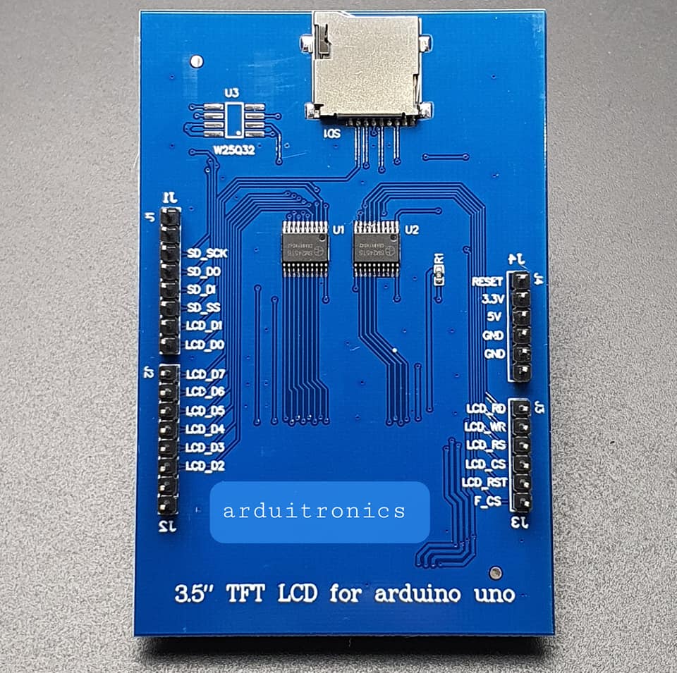Red Pcb Lcd 35 Tft Touch Lcd Module 320x480 For Arduino Uno โมดูลจอ 7859