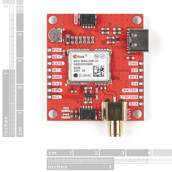 Sparkfun Gps Breakout Neo M9n Sma Qwiic ของแท้จาก Sparkfun Usa Arduino Raspberry Pi