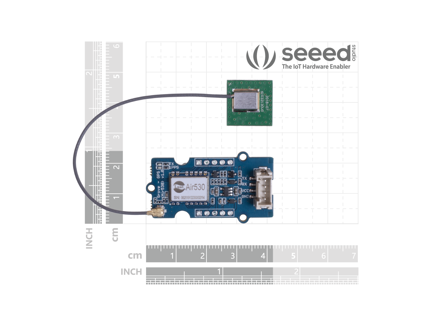 Grove - GPS (Air530) - SeeedStudio - Arduino, Raspberry Pi, NodeMCU, IoT, Nvidia, Lora, AI ...