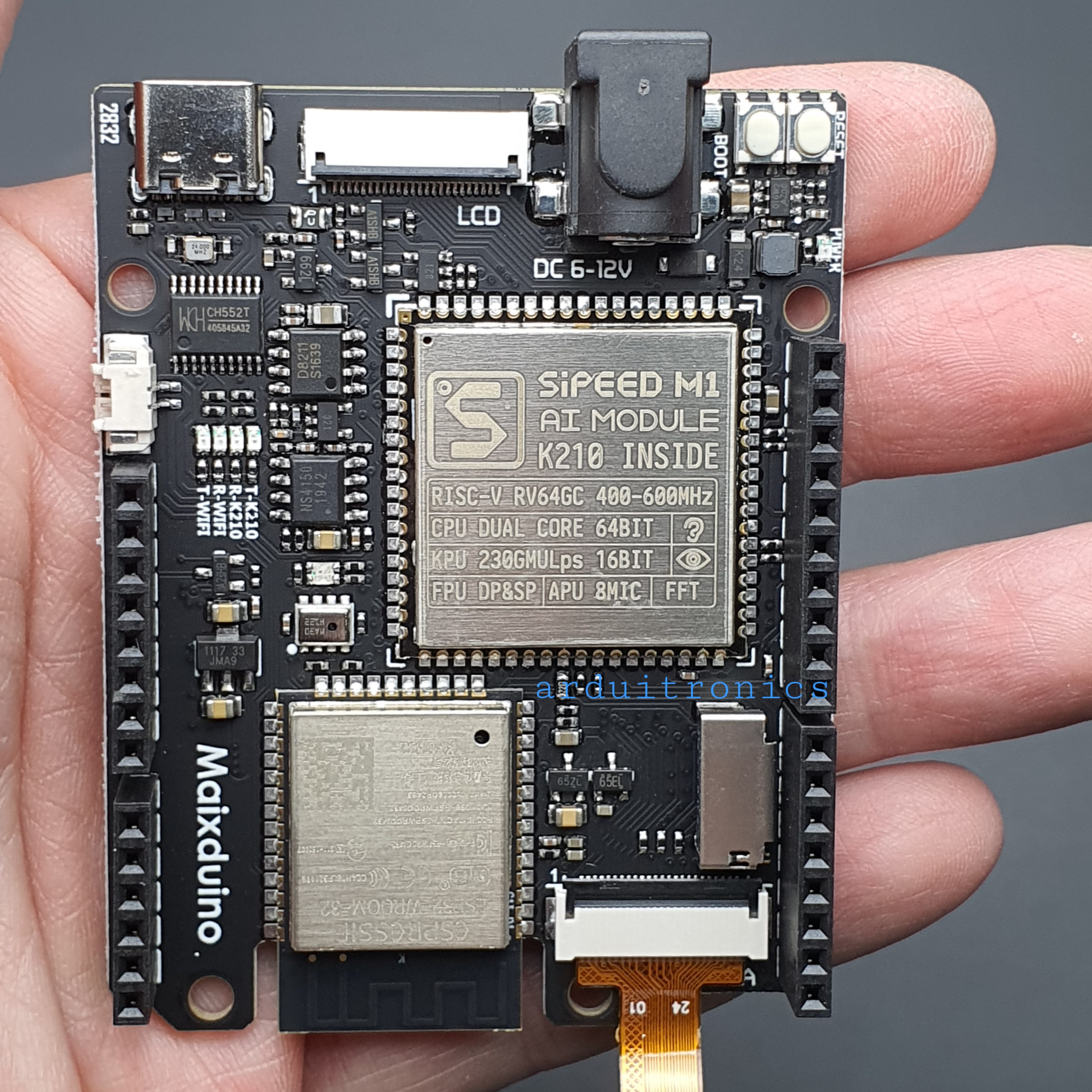 Sipeed Maixduino Kit For Risc V Ai Iot Arduino Raspberry Pi