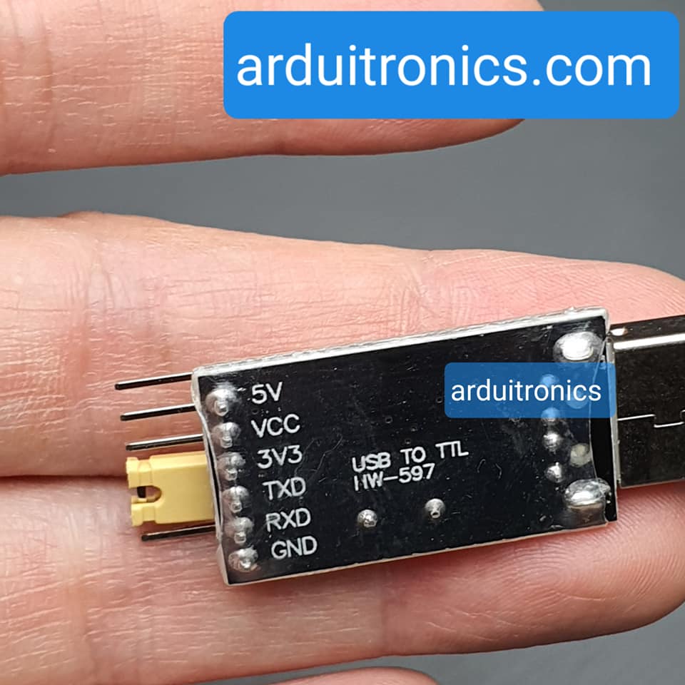 CH340 CH340G USB to TTL Converter Module - Arduino, Raspberry Pi, NodeMCU, IoT, Nvidia, Lora, AI ...