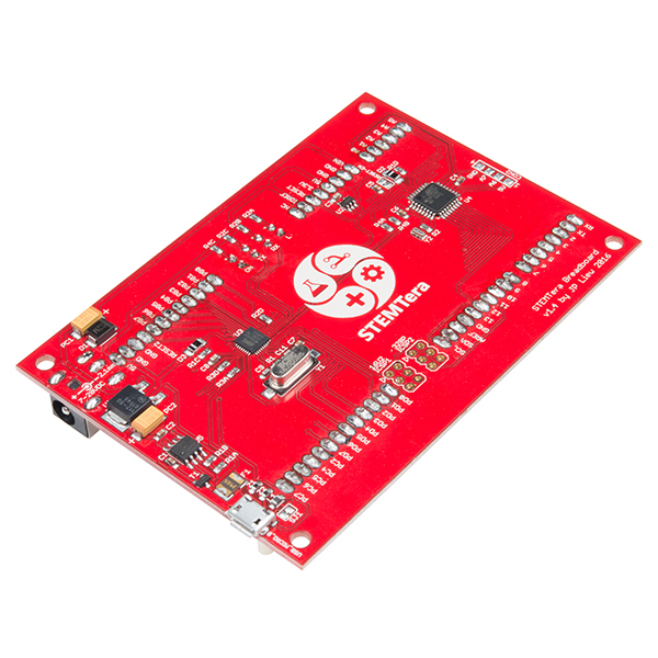STEMTera (Breadboard with built-in Dual Microcontroller – ATmega328P & ATmega32U2) - Sparkfun ...