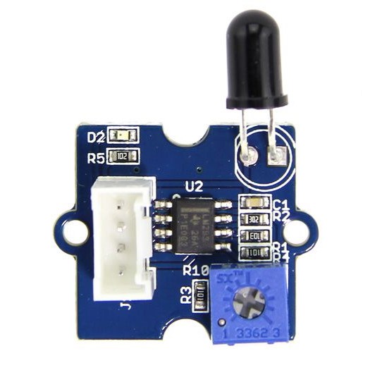 Grove - Flame Sensor (ของแท้จาก SeeedStudio, GD) - Arduino, Raspberry Pi, NodeMCU, IoT, Nvidia ...