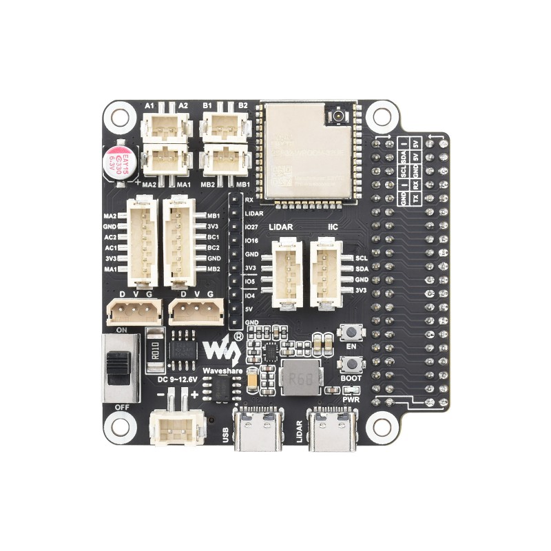 General Driver Board For Robots Based On Esp32 Multi Functional