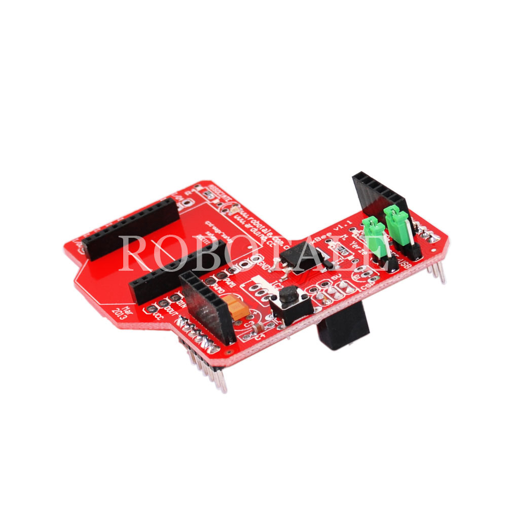 Xbee Zigbee Wireless Module Expansion Board For Arduino Red Pcb