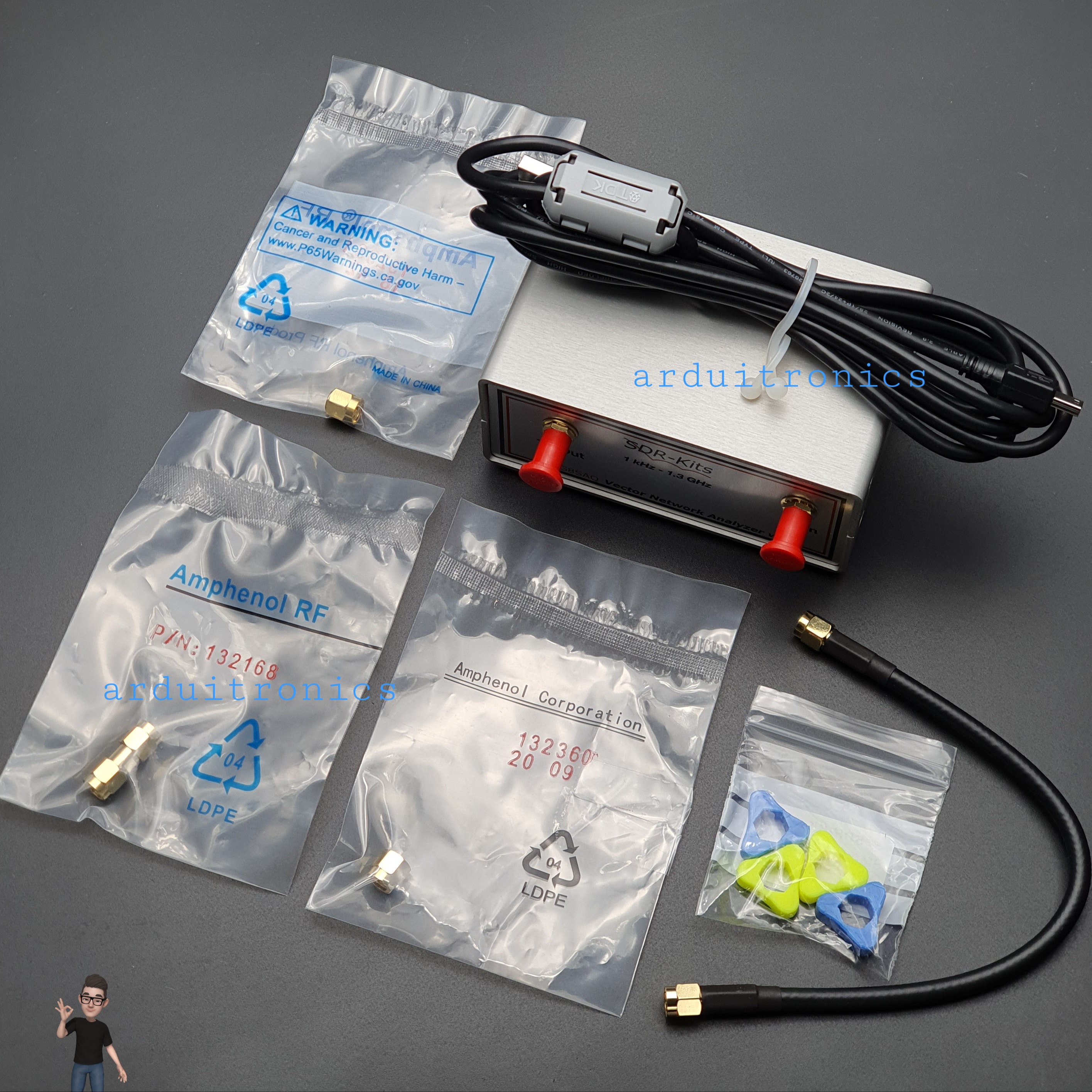 Vna Low Cost 13ghz Vector Network Analyzer Vna Dg8saq Vnwa 3 Arduino