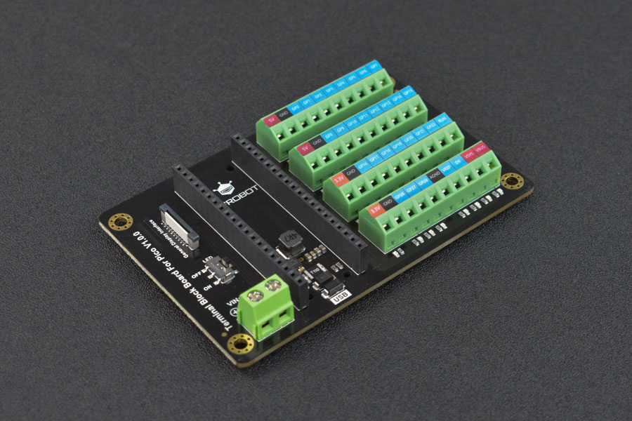 Terminal Block Board for Raspberry Pi Pico (แท้ DFRobot) - Arduino, Raspberry Pi, NodeMCU, IoT ...