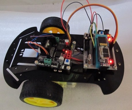 2WD Arduino Smart Car Chassis (Black) - Arduino, Raspberry Pi, NodeMCU ...
