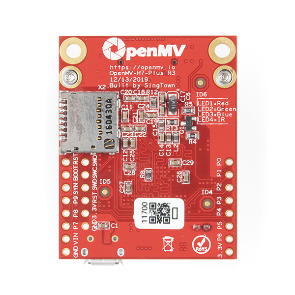 Openmv H7 Plus Camera Arduino Raspberry Pi Nodemcu Iot Nvidia