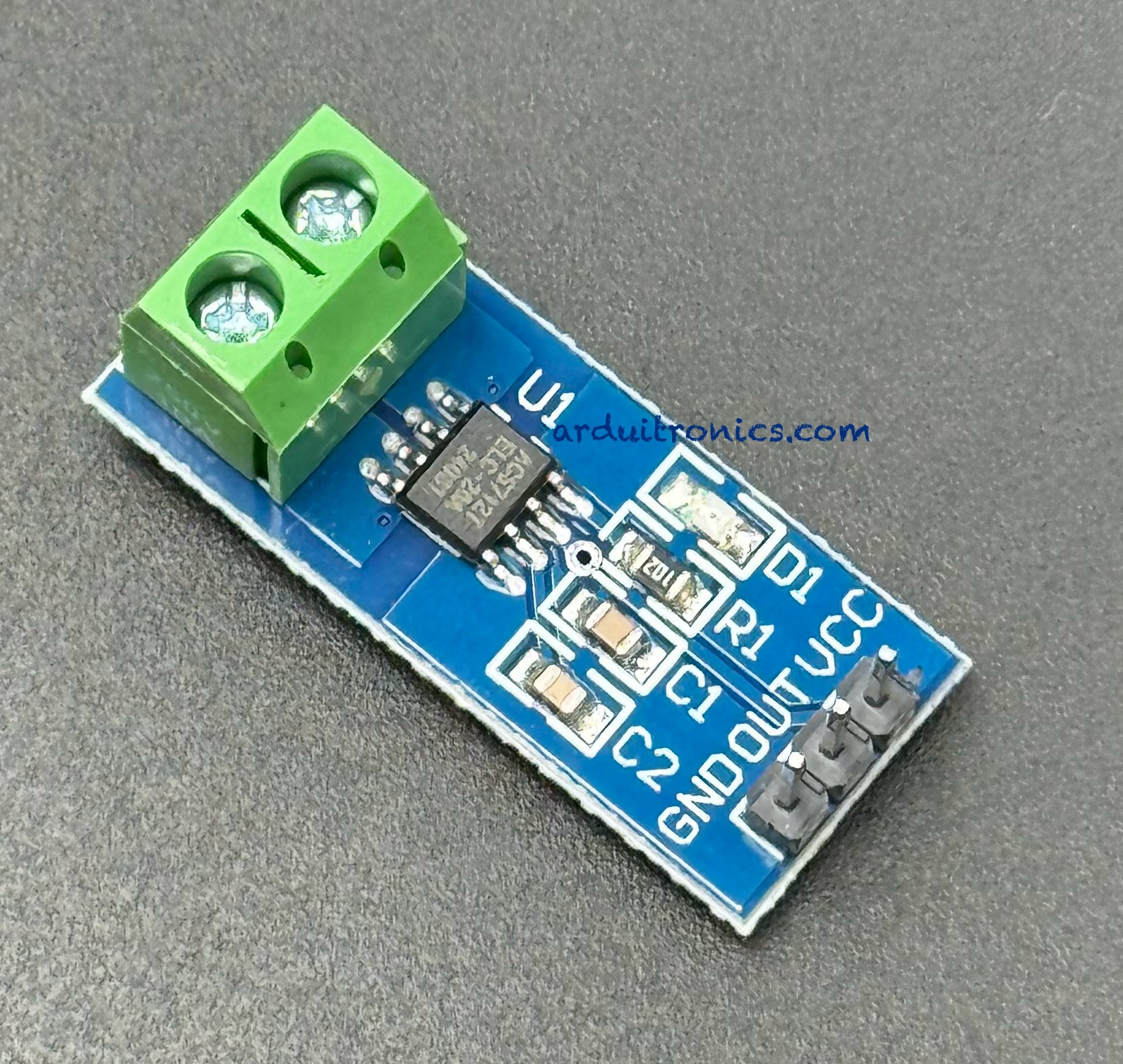 20A Current Sensor Module (ACS712-20A) - Arduino, Raspberry Pi, NodeMCU, IoT, Nvidia, Lora, AI ...