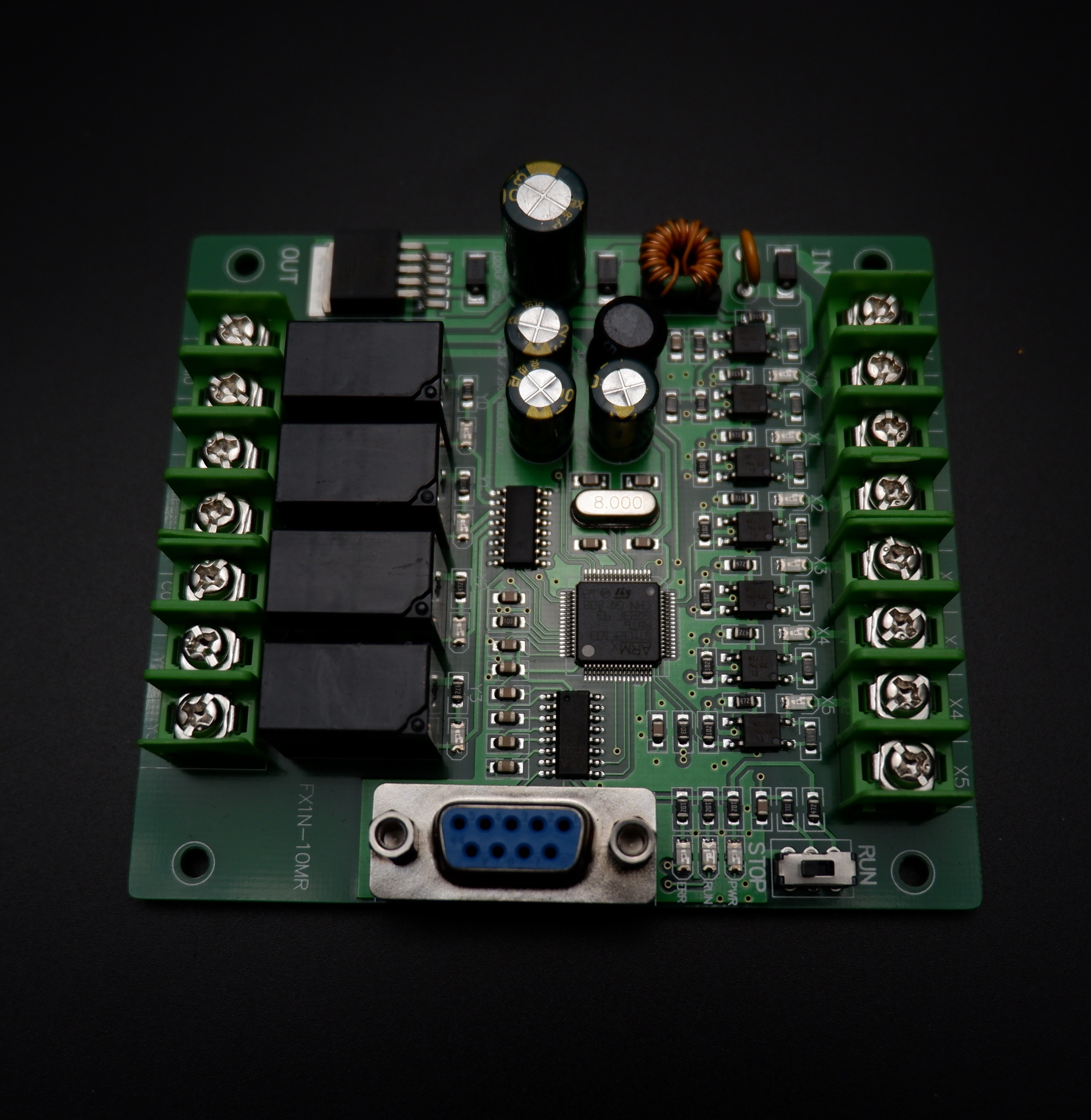 PLC (FX1N-10MR) - Arduino, Raspberry Pi, NodeMCU, IoT, Nvidia, Lora, AI, Machine Learning ...